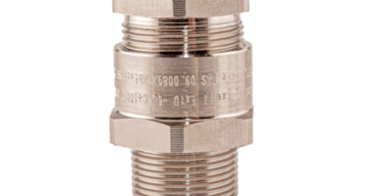 Ex Certified Single Compression Cable Gland For Non armoured Cable Abtech