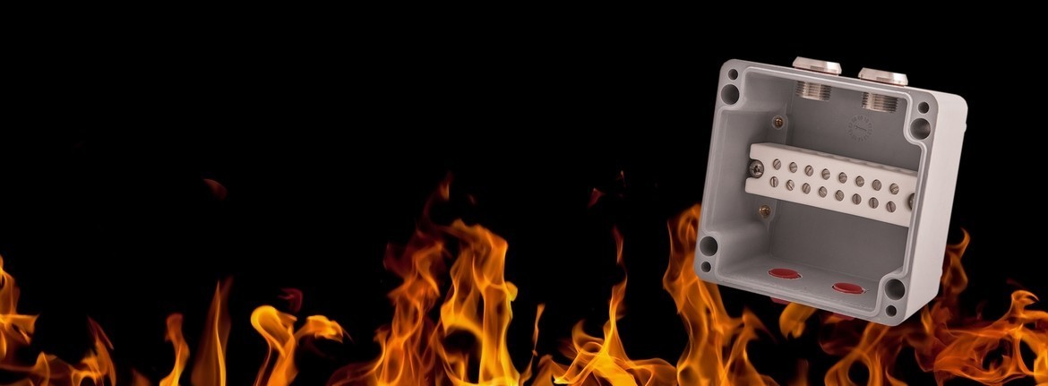 Fire rated GRP junction box, PH120 | Abtech