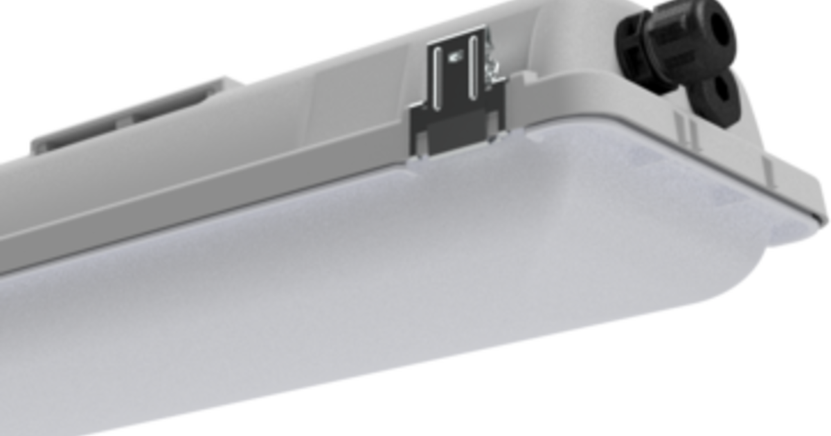 Linear GRP luminaire for Zone 2 & 22 areas | Abtech